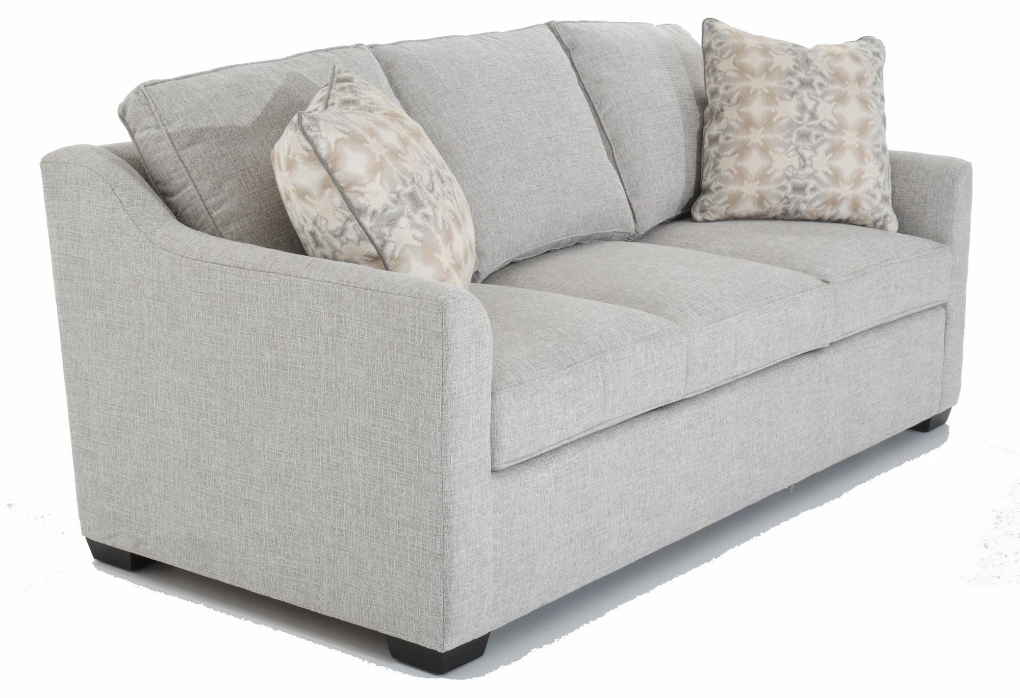 Huntington House Simplicity 107788335 Casual 84" Sleeper Sofa with Tux Arms | Baer's Furniture ...